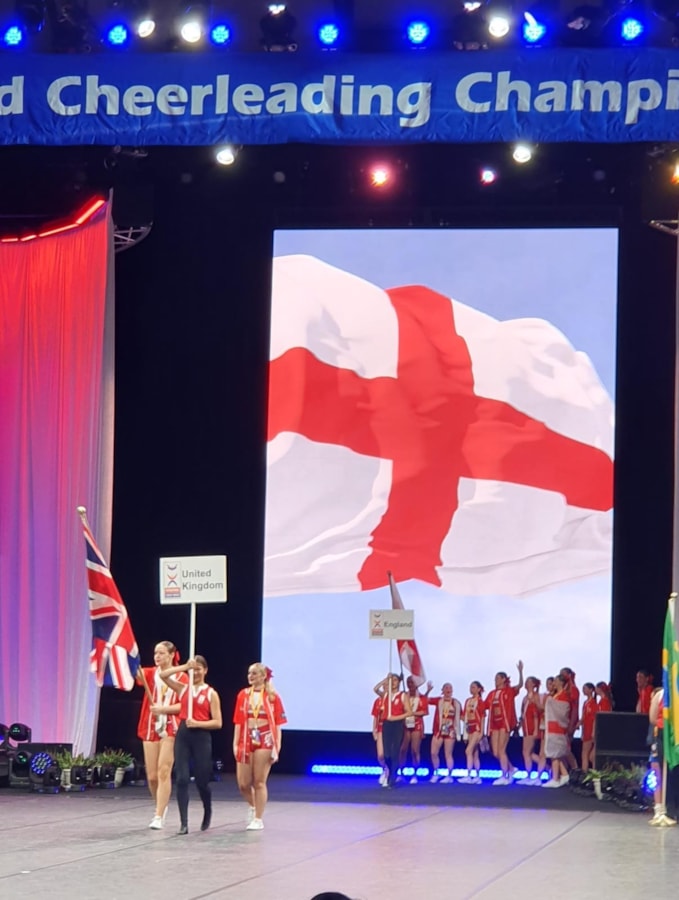 Team England Win Gold! | 17/05/2024 - Risedale Cheerleaders Strike Gold ...