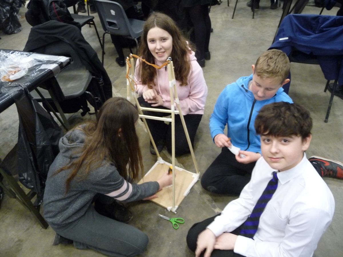 Risedale pupils at the Technology Tournament | 14/03/2024 - Rotary STEM ...